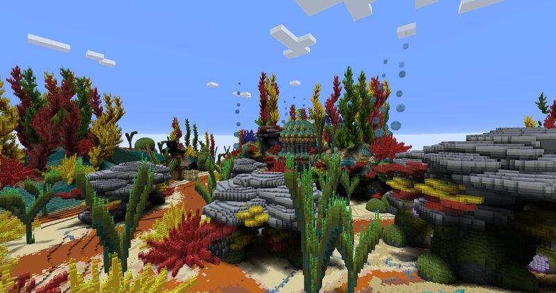 Underwater Hub Minecraft Map