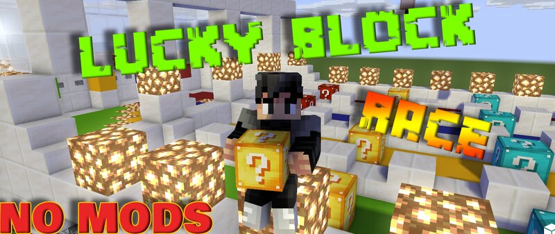 Luckyblock Race No Mods Minecraft Map 