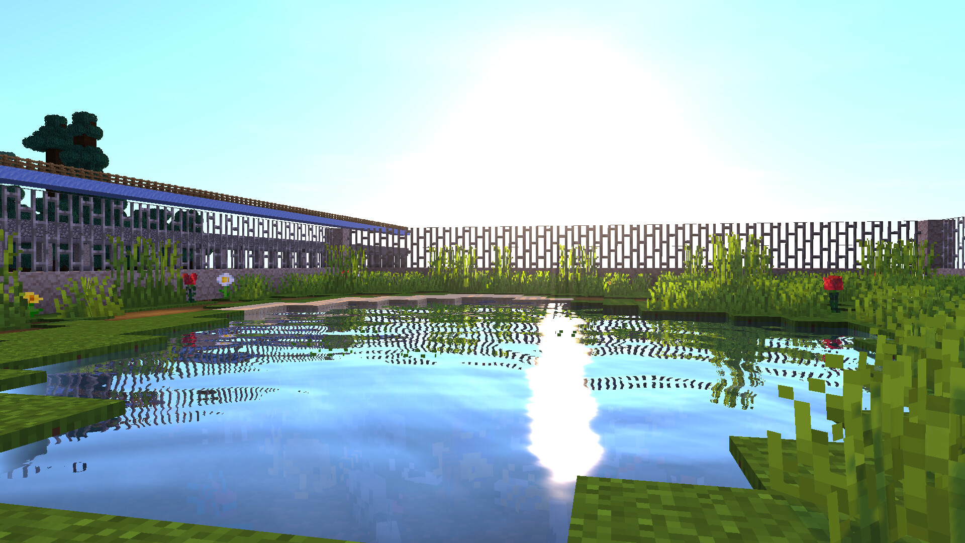 First photos of the city Minecraft Map