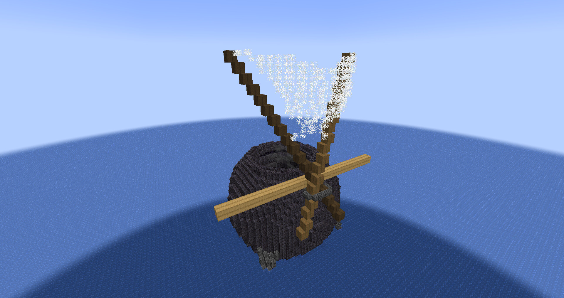 The Floating Witch Cauldron [LVL 3+ arena] Minecraft Map