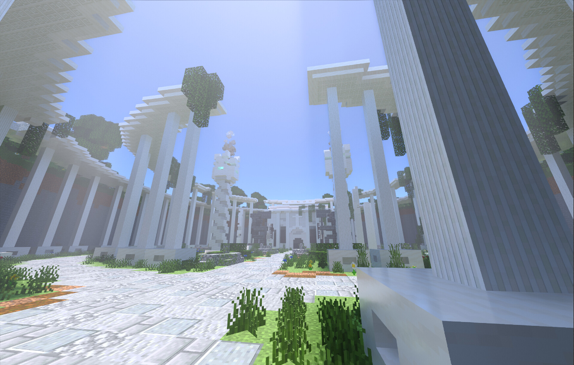 Bedrock Survival Map, Tomb of Wither. Minecraft Map