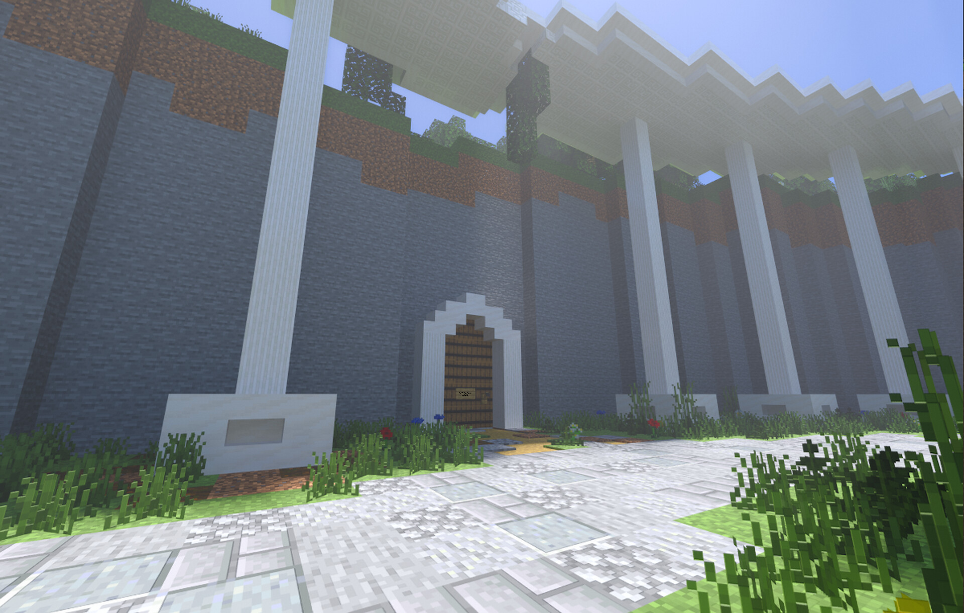 Bedrock Survival Map, Tomb of Wither. Minecraft Map