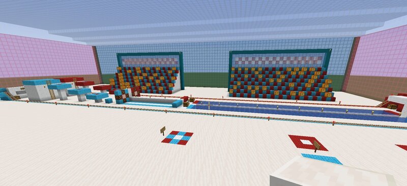 Minecraft Race Competition Triathlon Minecraft Map