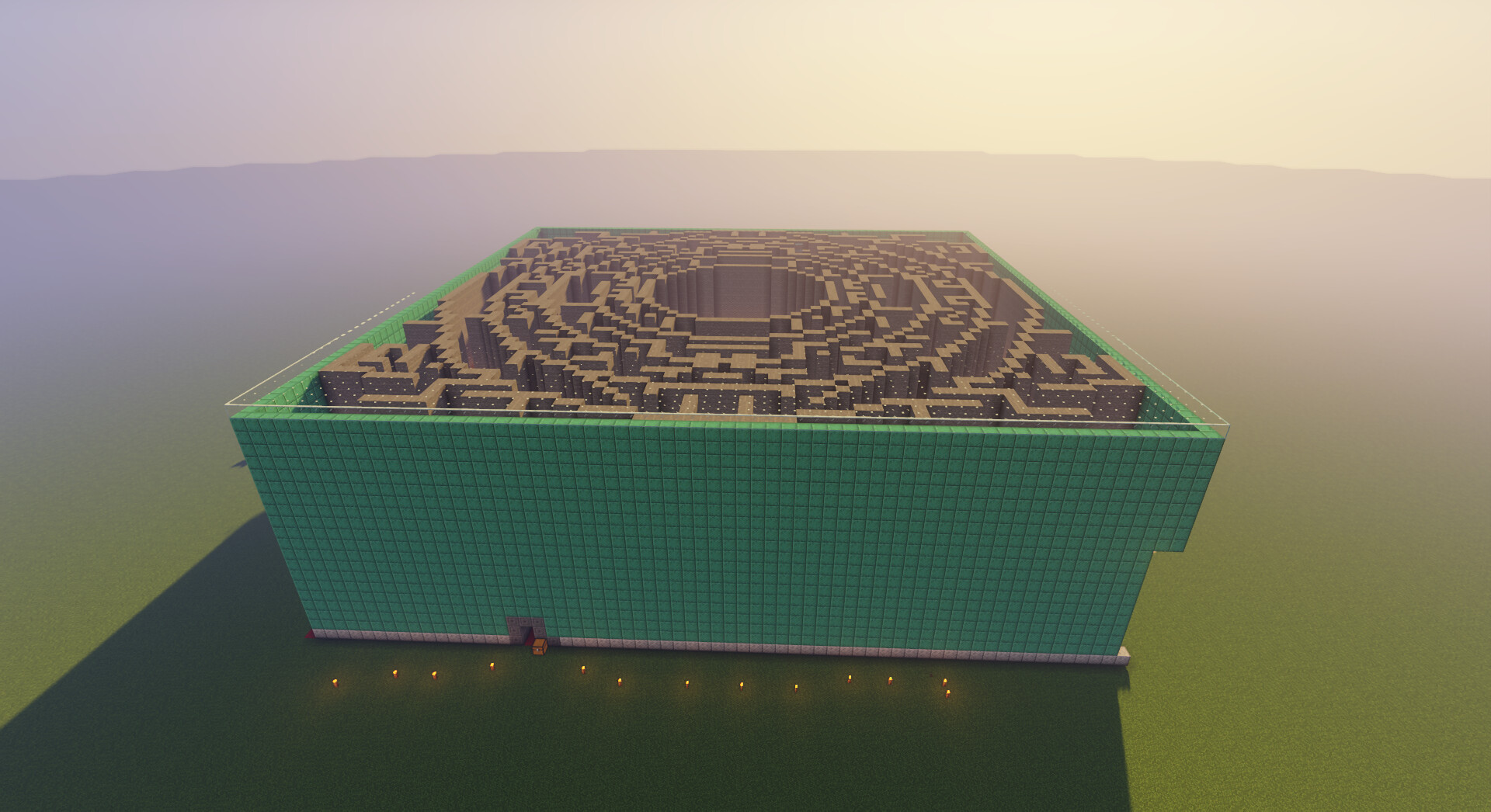 Epic maze schematic Minecraft Map