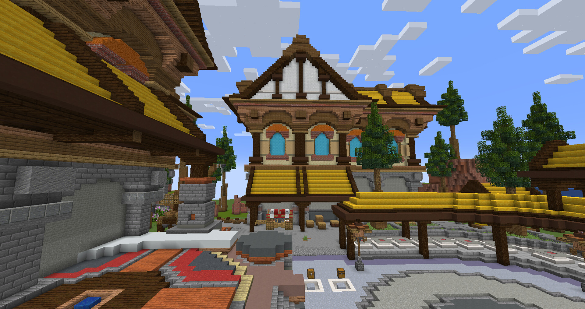 Classic Hub Minecraft Map