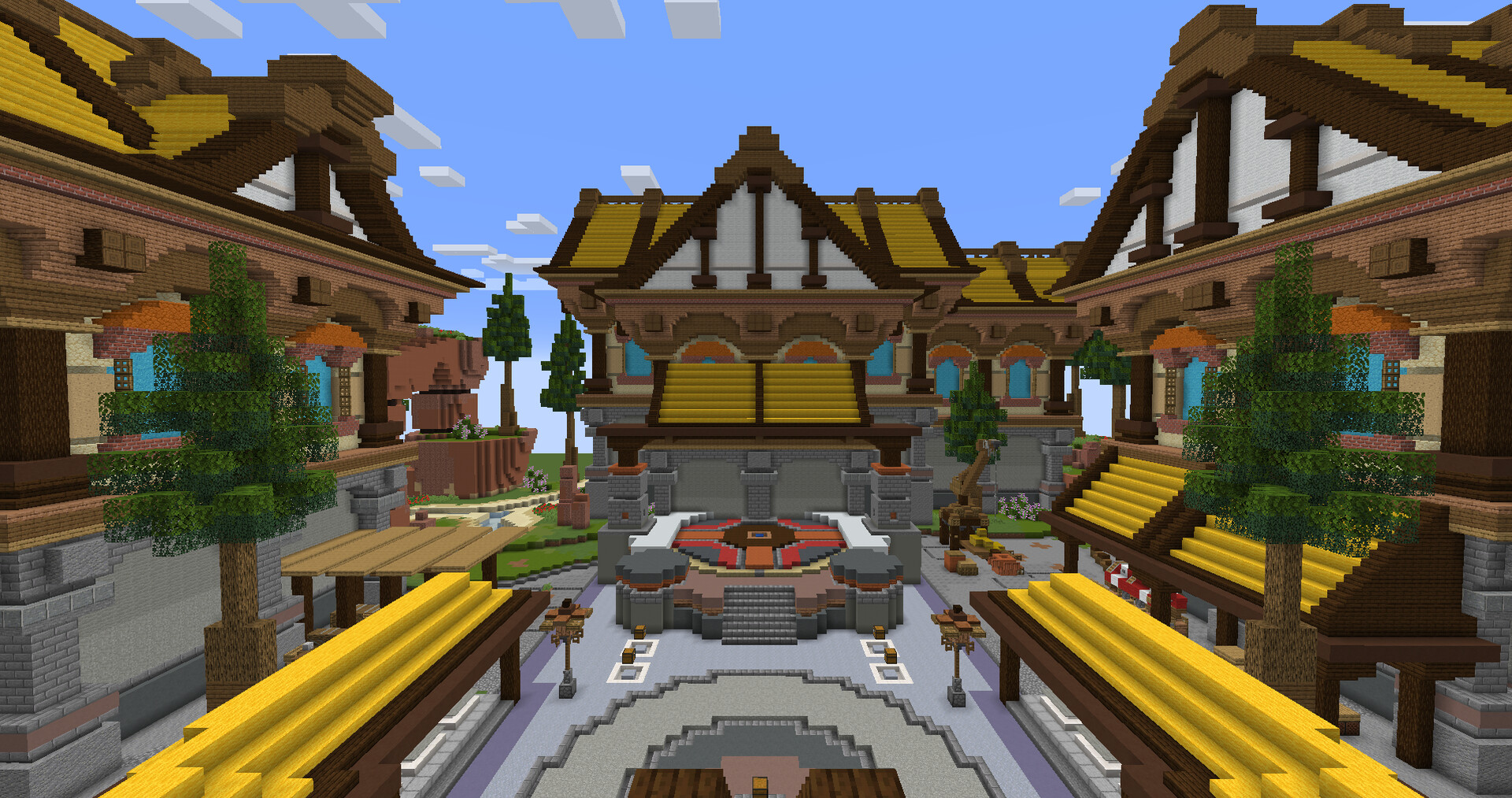 Classic Hub Minecraft Map