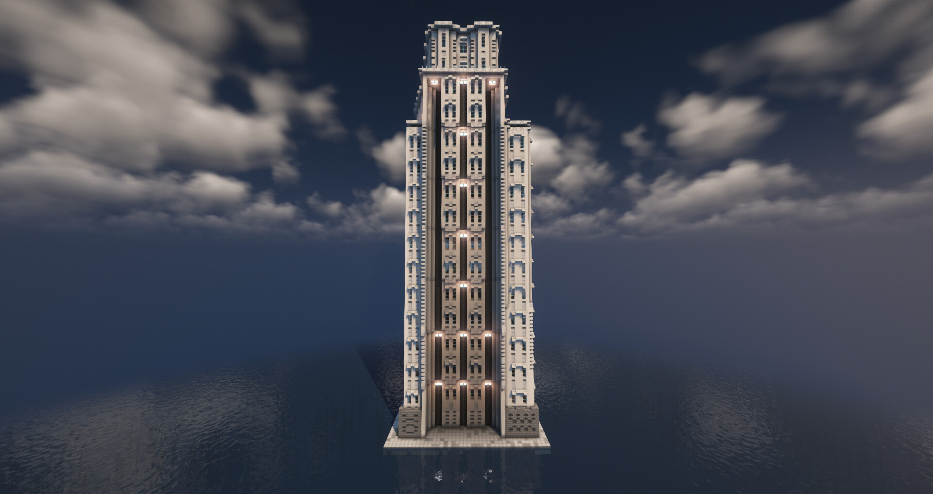 Palace Highrise Skyscraper | Multi-Story Beautiful Modern Skyscraper ...