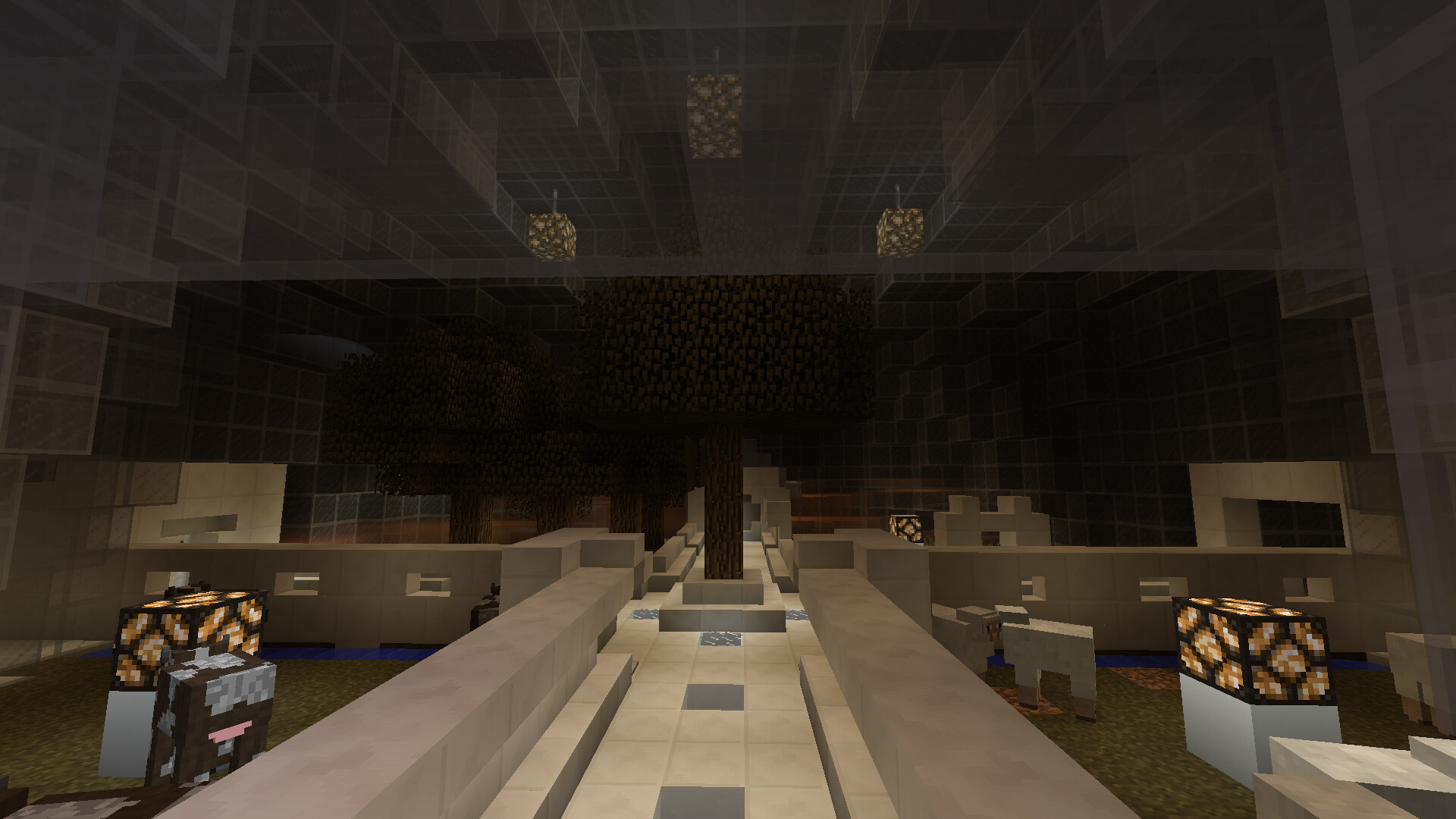 The Cavern at Elysium Planitia with Outpost Minecraft Map