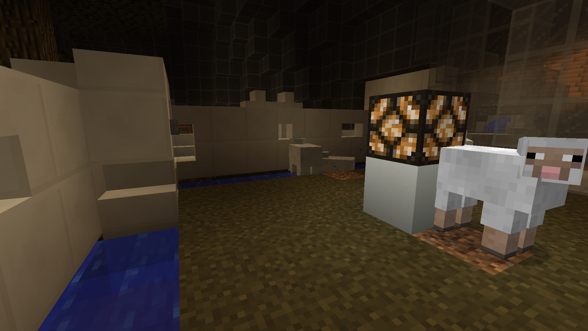 The Cavern at Elysium Planitia with Outpost Minecraft Map