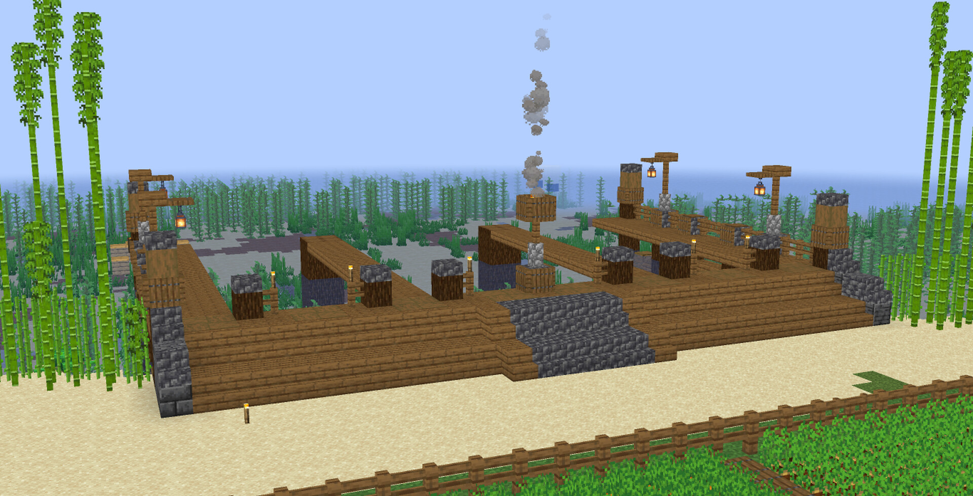 The Scandinavian Dock Minecraft Map