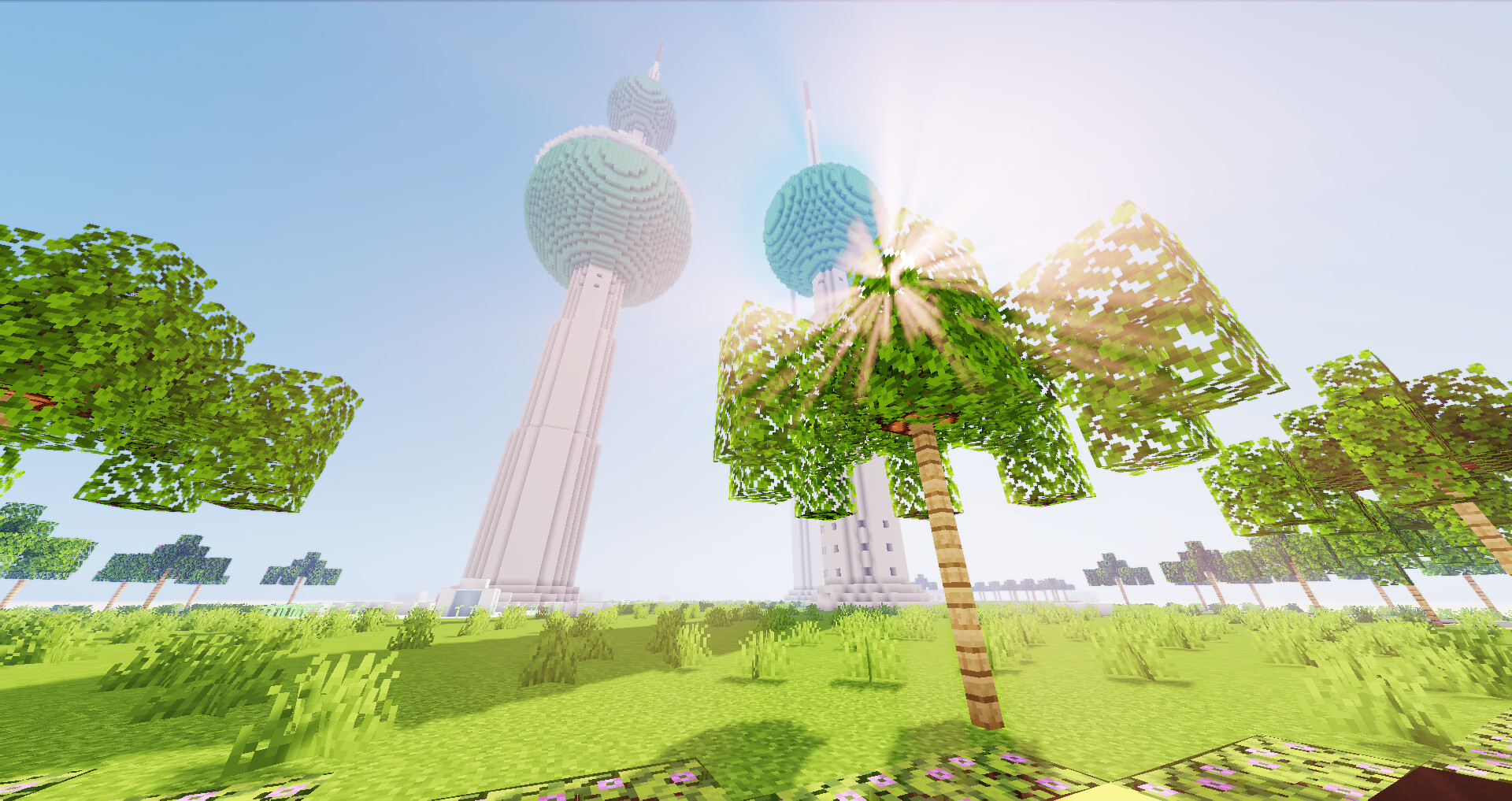 Kuwait Towers (Java 1.19.2) Minecraft Map