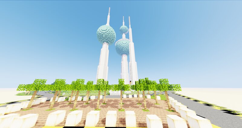 Kuwait Towers (Java 1.19.2) Minecraft Map