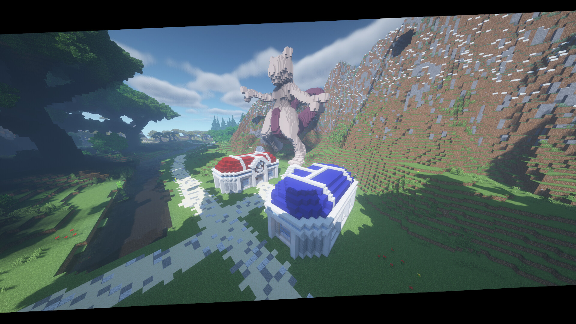 Mewtwo Schematics and World Download Minecraft Map