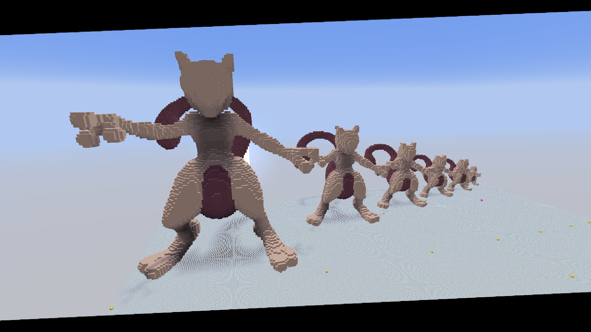 Mewtwo Schematics and World Download Minecraft Map