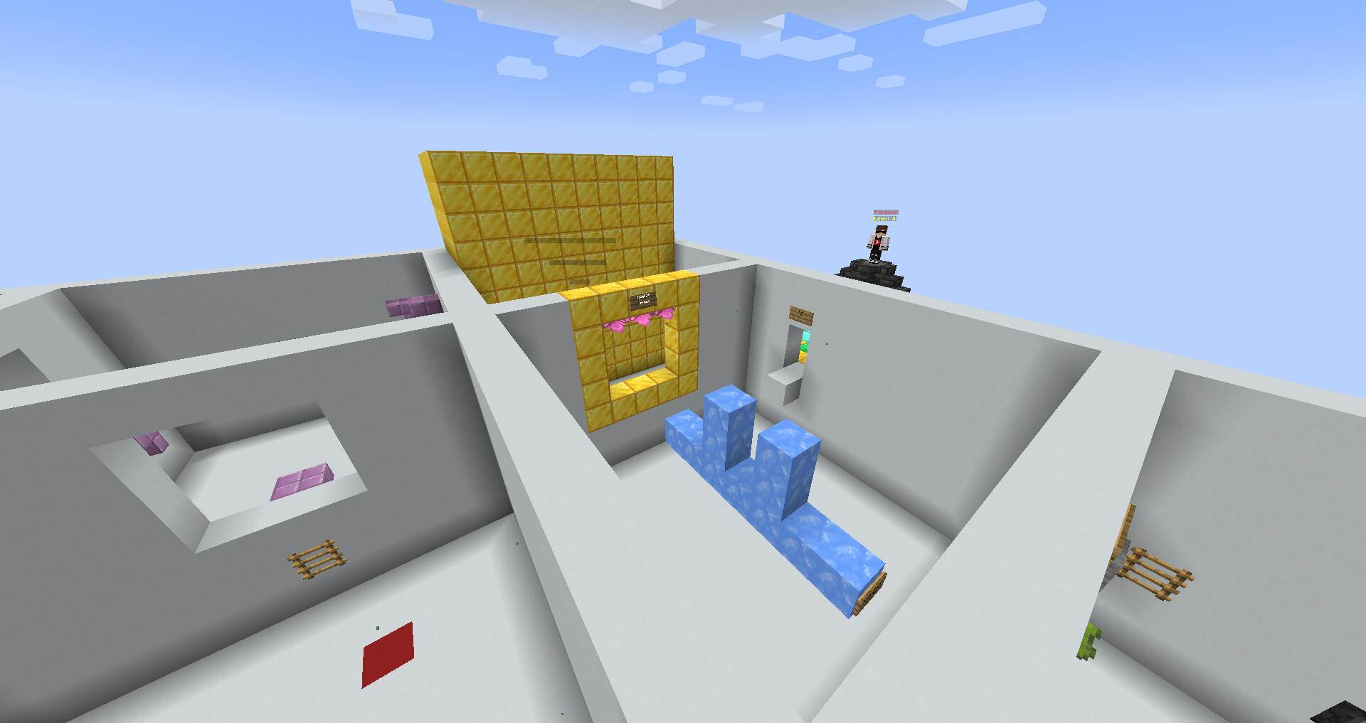 100 Levels Parkour Minecraft Map