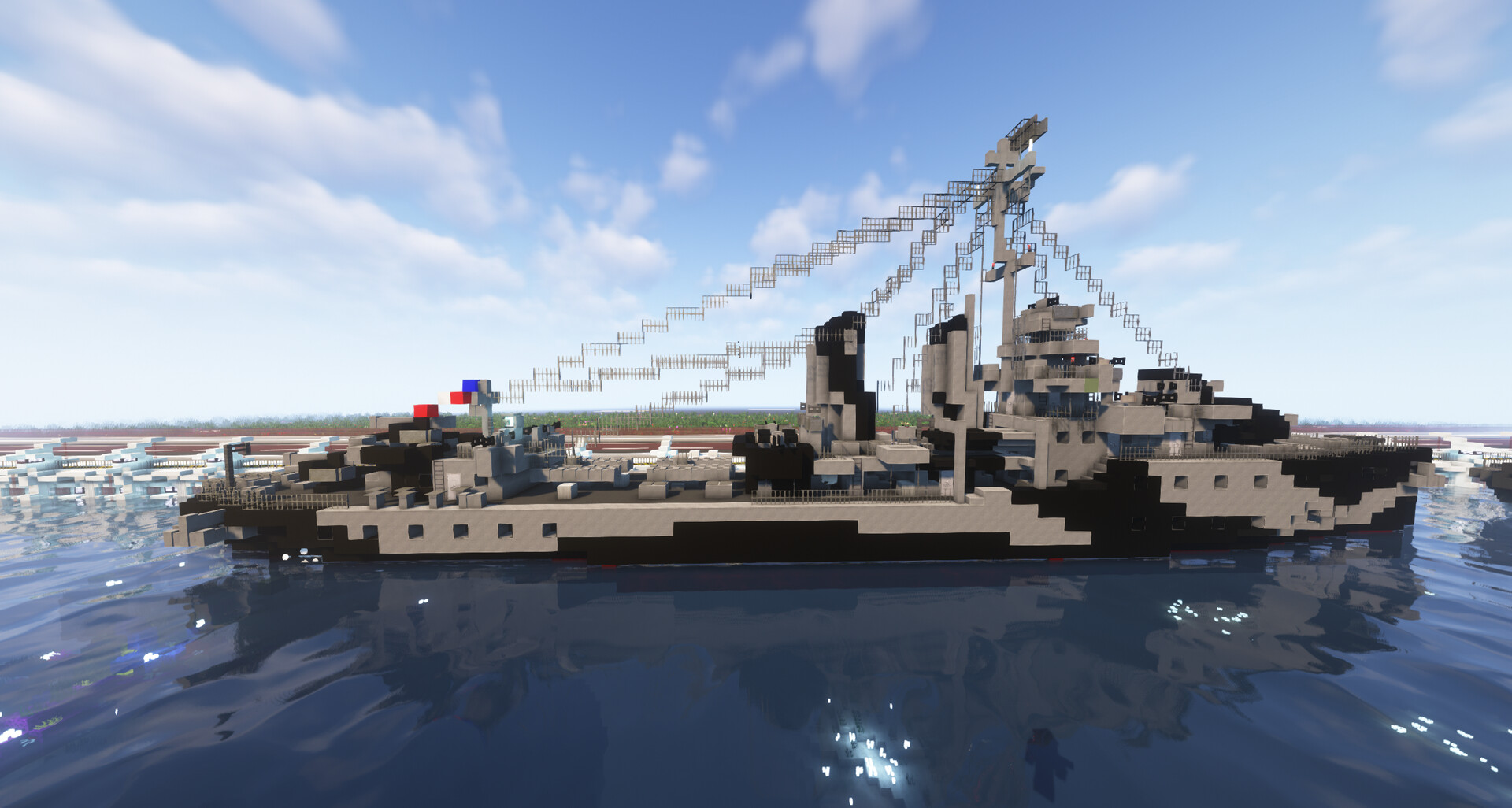 Farragut-Class Destroyer Minecraft Map