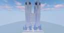 Double Skyscraper Minecraft Map
