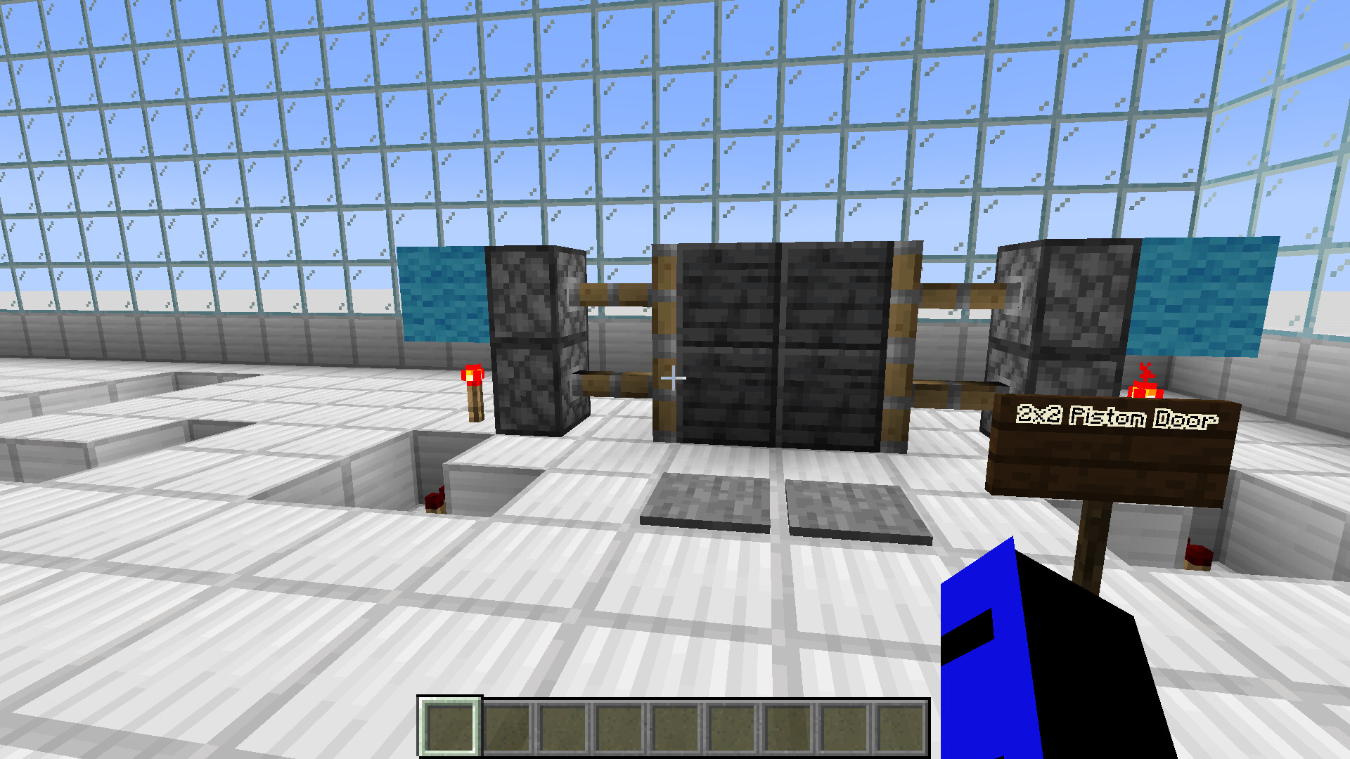 Basic Redstone Doors Minecraft Map