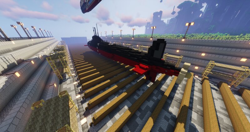1:1 Alfa Class Submarine - Project 705 Lira Minecraft Map