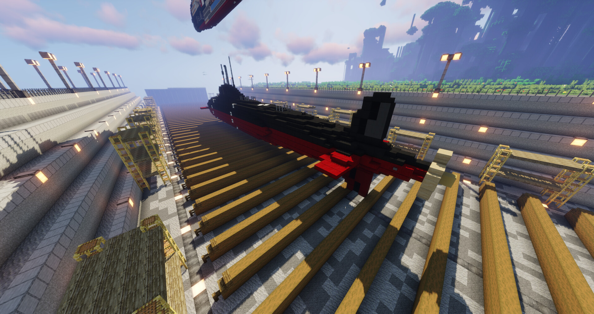 1:1 Alfa Class Submarine - Project 705 Lira Minecraft Map