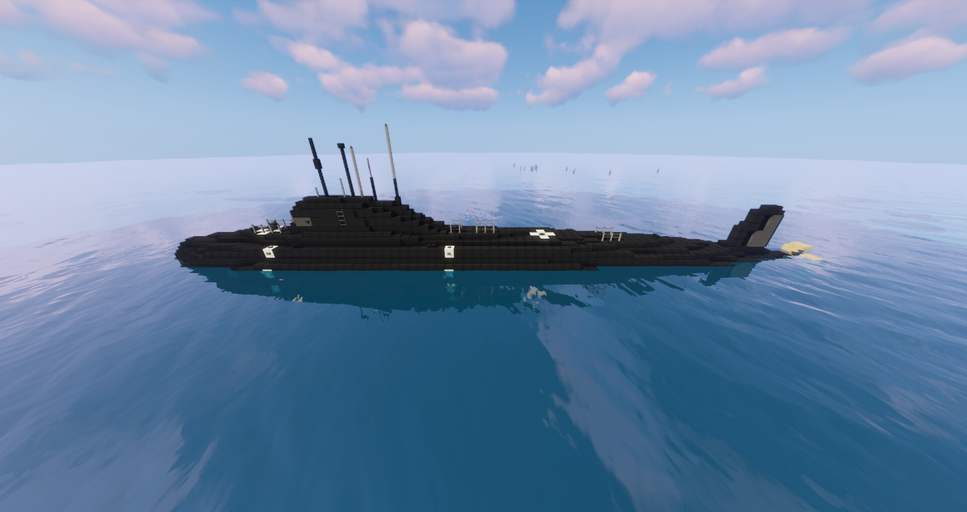 1:1 Alfa Class Submarine - Project 705 Lira Minecraft Map
