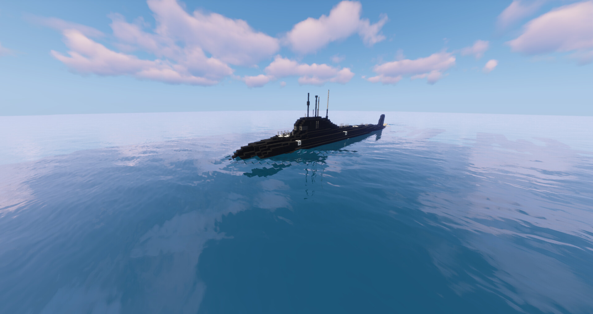1:1 Alfa Class Submarine - Project 705 Lira Minecraft Map