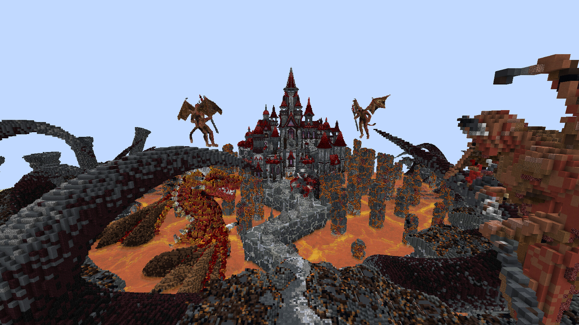 Minecraft Project-Nether's Heart Minecraft Map