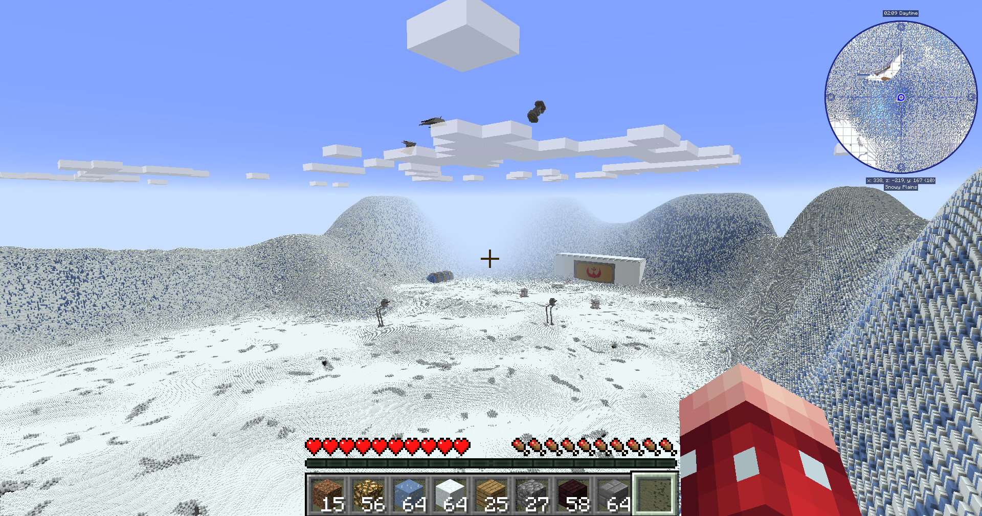 Starwars Hoth Minecraft Map