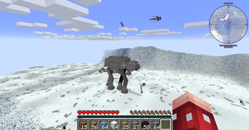Starwars Hoth Minecraft Map