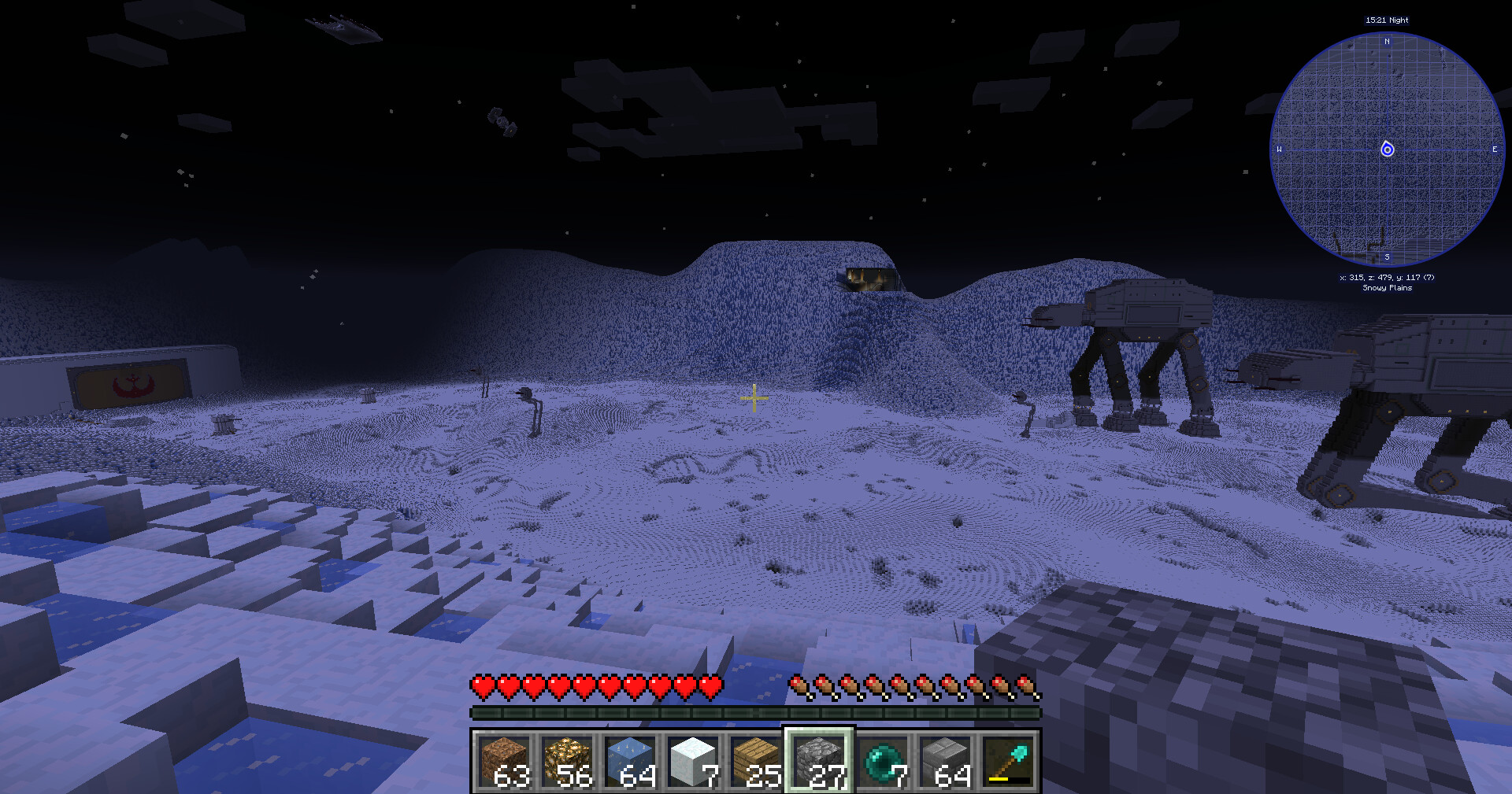 Starwars Hoth Minecraft Map
