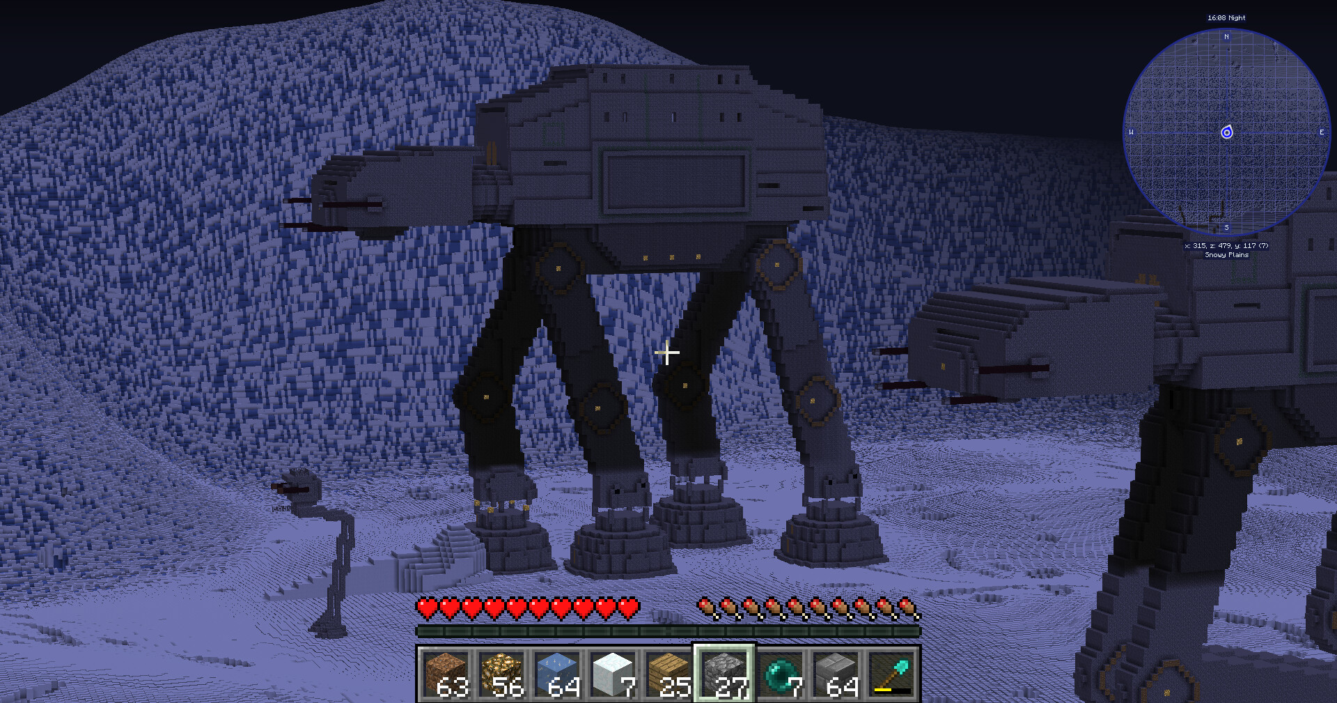 Starwars Hoth Minecraft Map