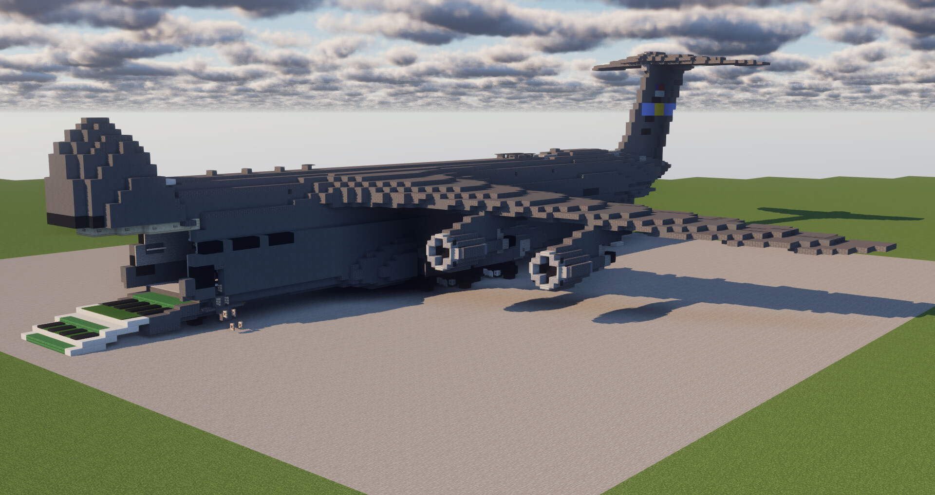 Lockheed C-5A Galaxy 1.5:1 Minecraft Map