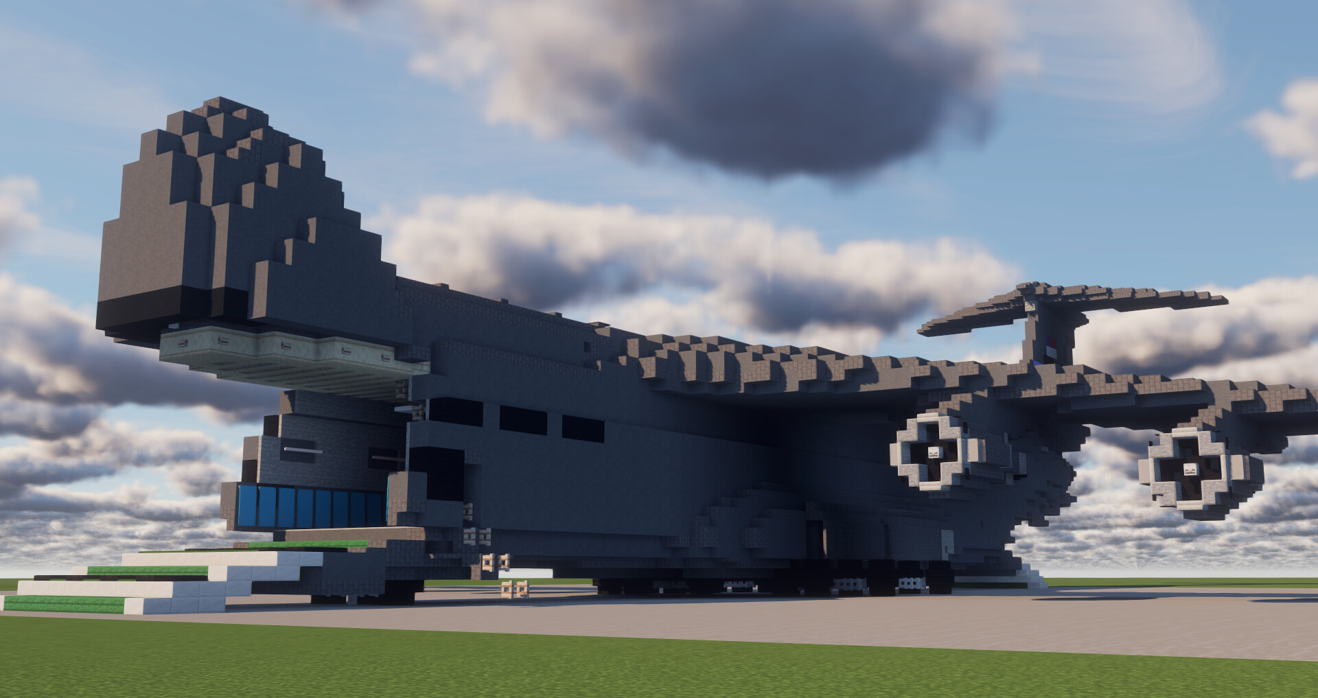 Lockheed C-5A Galaxy 1.5:1 Minecraft Map