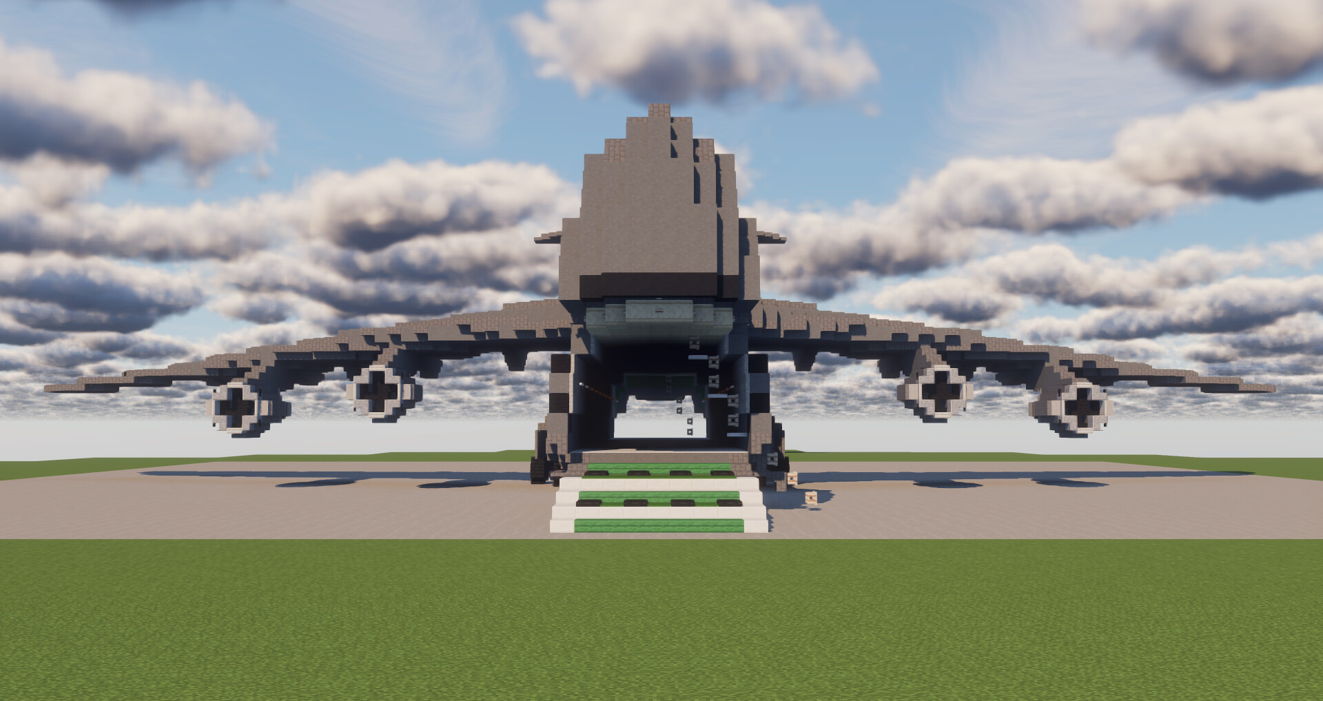 Lockheed C-5A Galaxy 1.5:1 Minecraft Map
