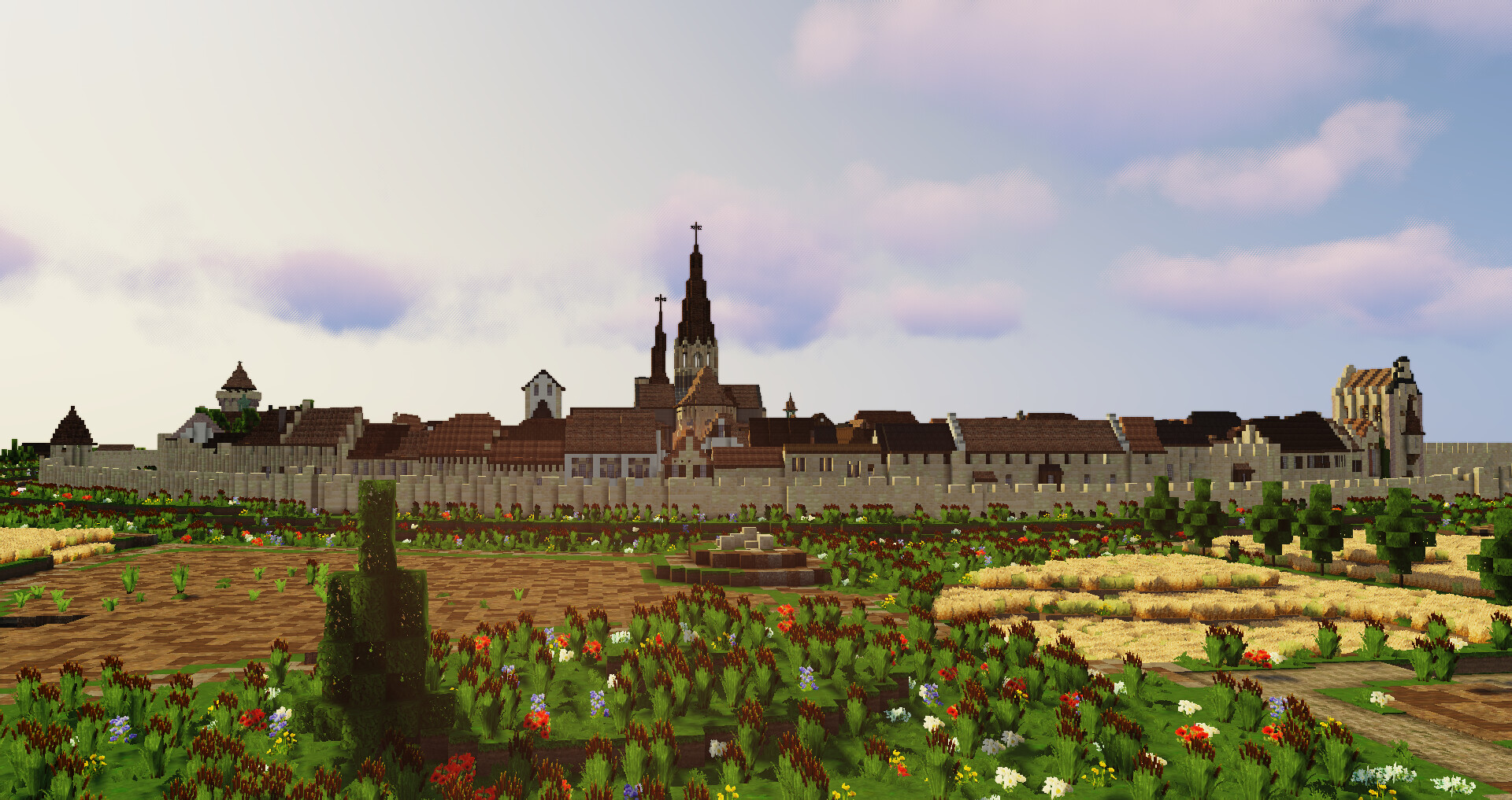 A district of Rouffach, Alsace! Minecraft Map