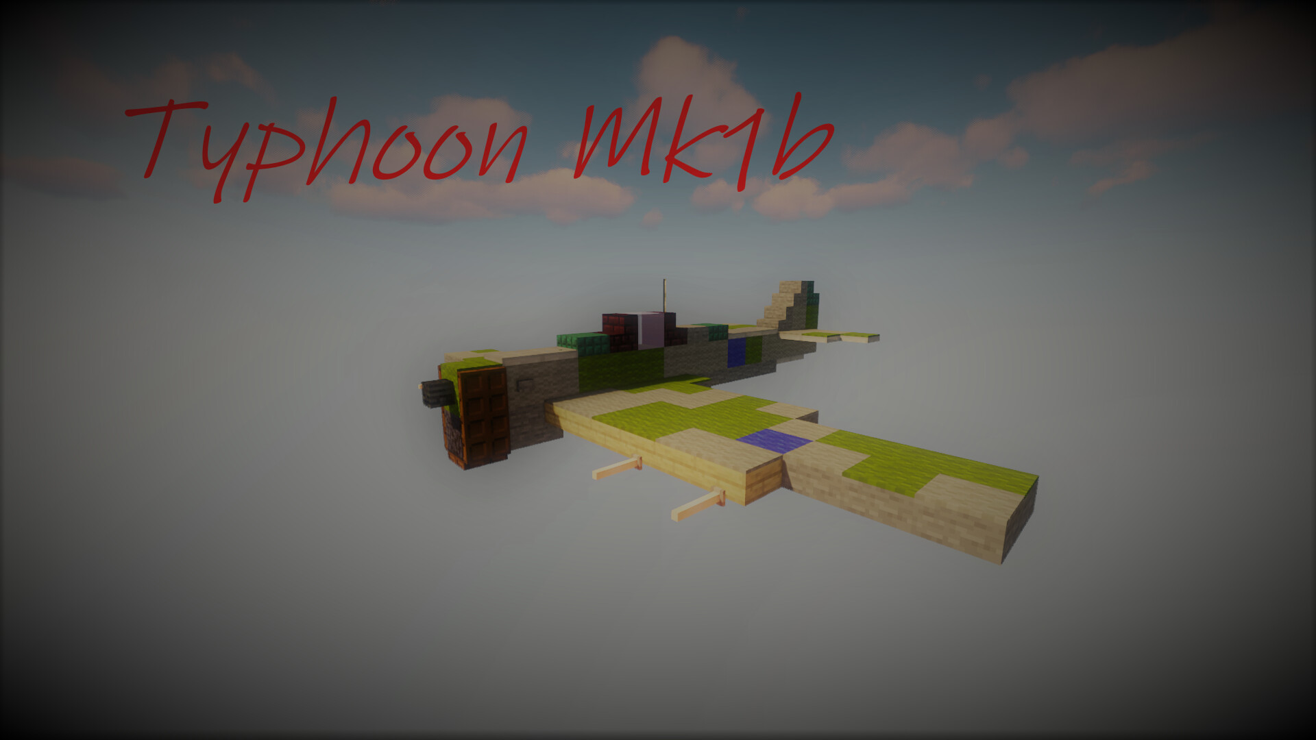 Hawker Typhoon Mk.1b/l Minecraft Map