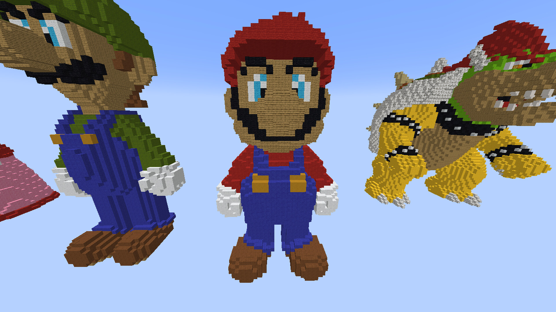 Burning Super Mario Map! (Fixed Download!) Minecraft Map