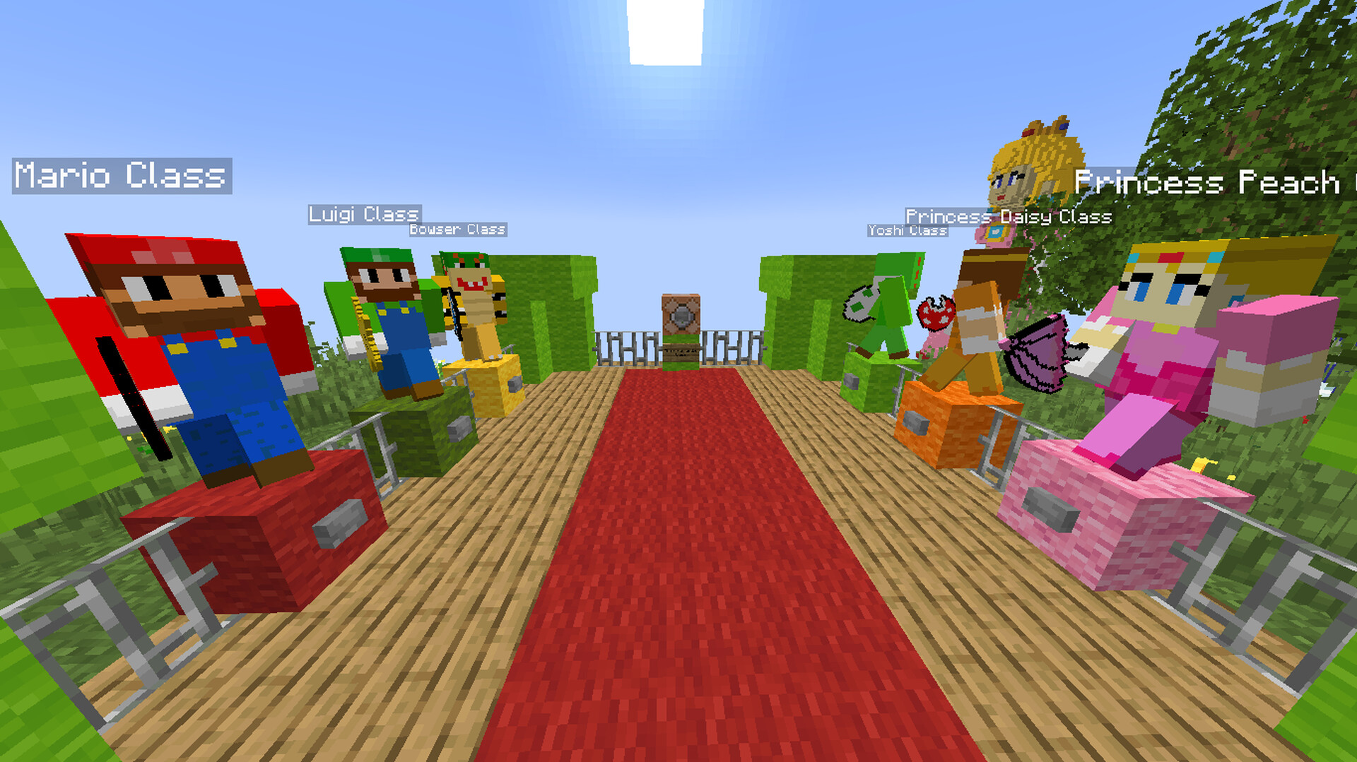 Burning Super Mario Map! (Fixed Download!) Minecraft Map