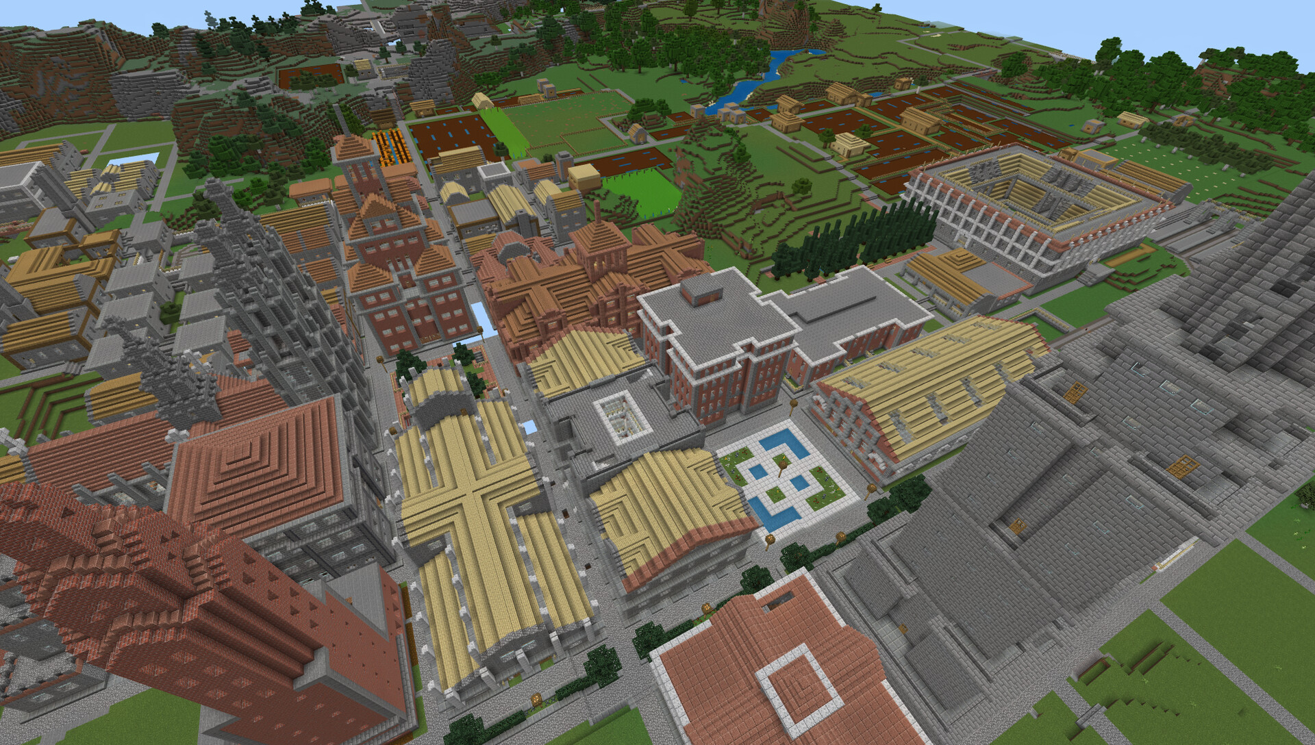 New Münister City Survival Minecraft Map