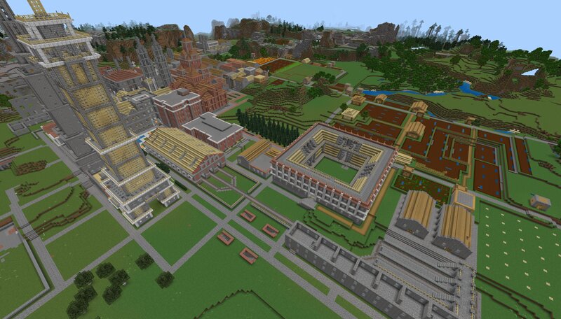 New Münister City Survival Minecraft Map
