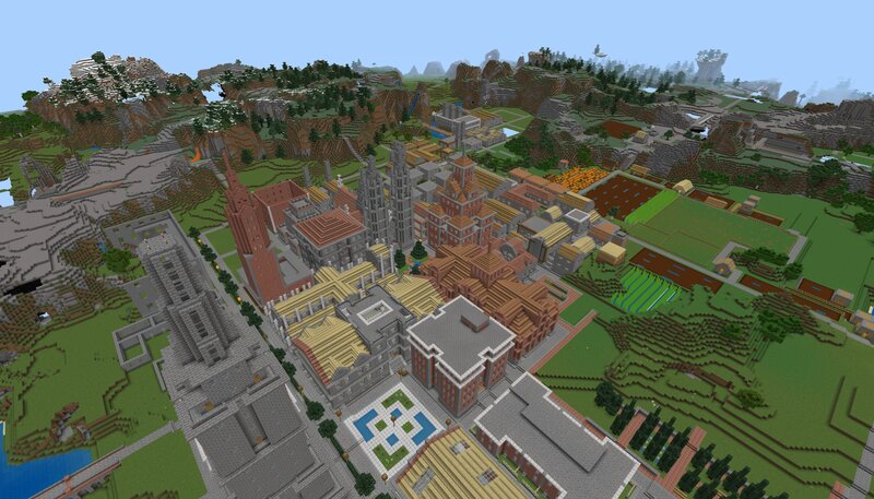 New Münister City Survival Minecraft Map