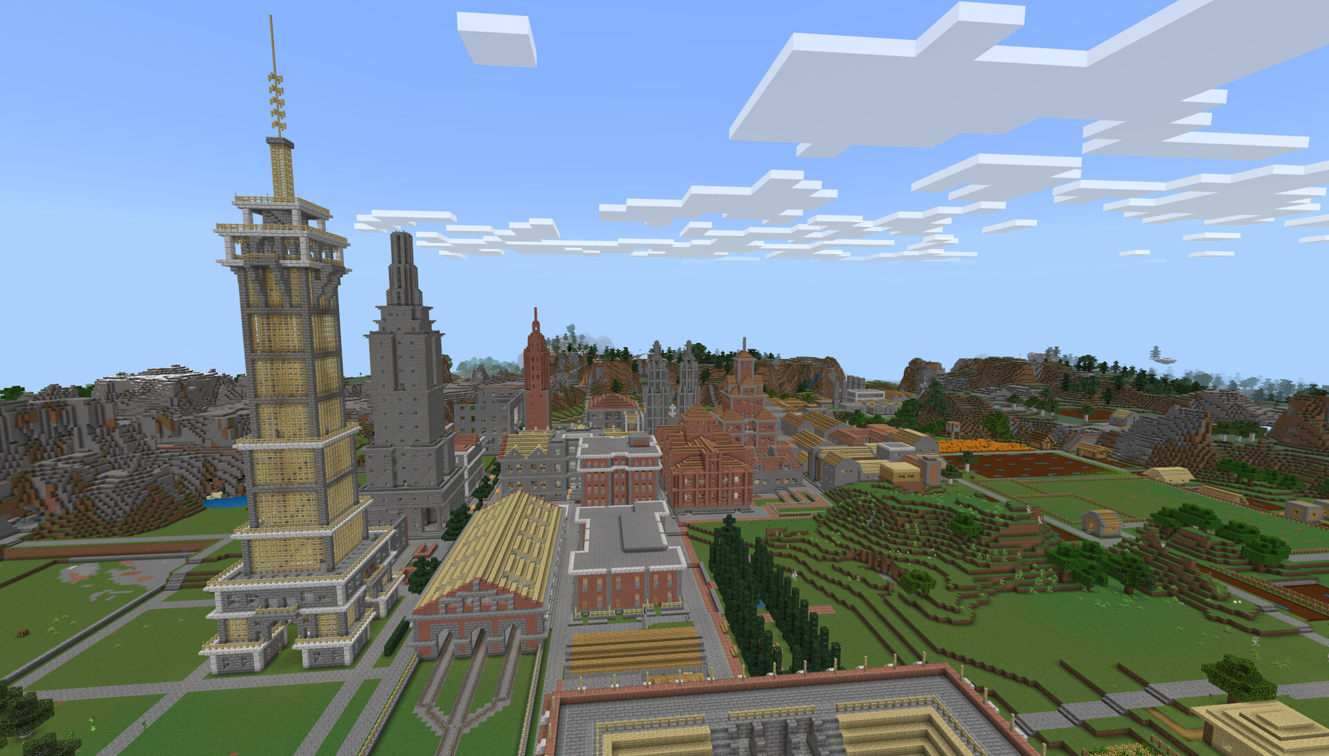 New Münister City Survival Minecraft Map