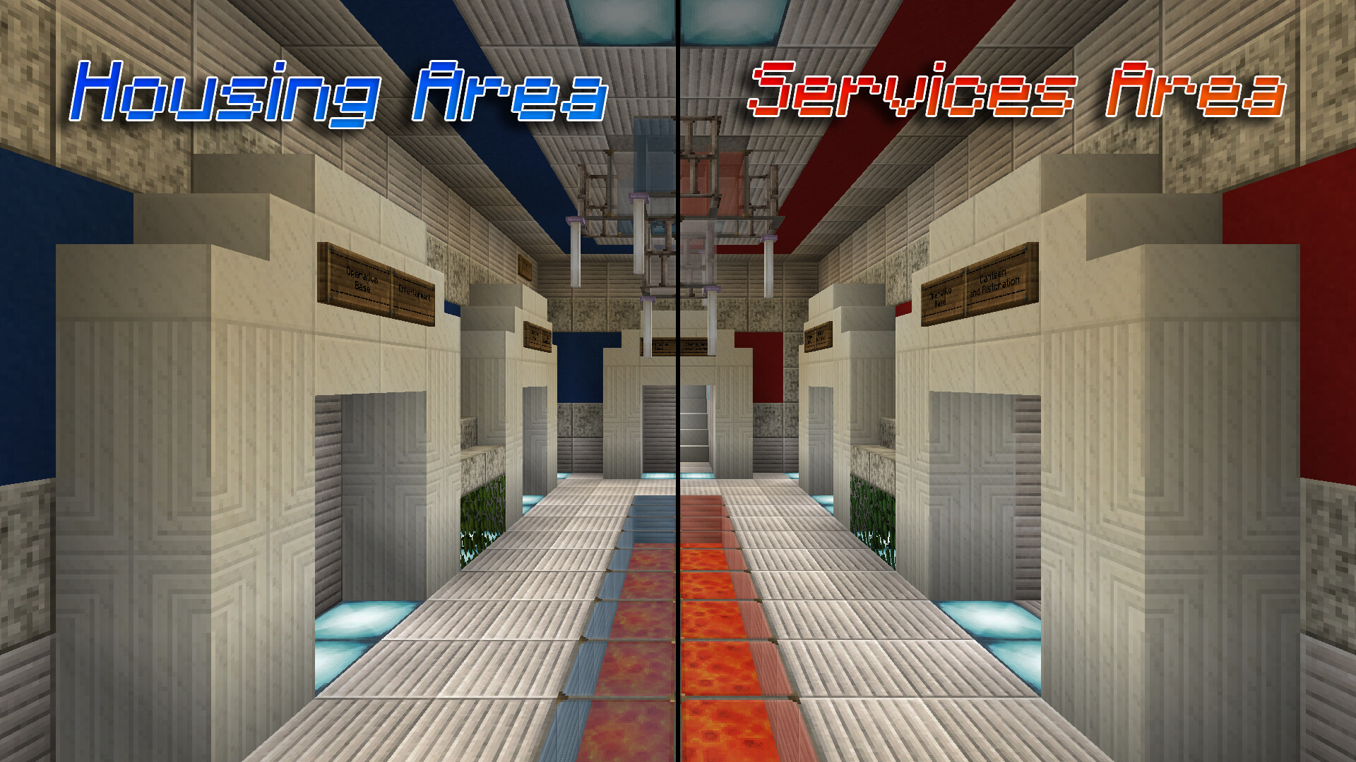 1.19 Java Huge Bunker, tons of secret passages, redstone and command ...