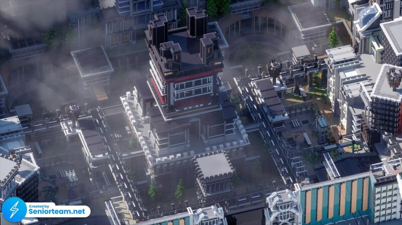 Busy City Minecraft Map