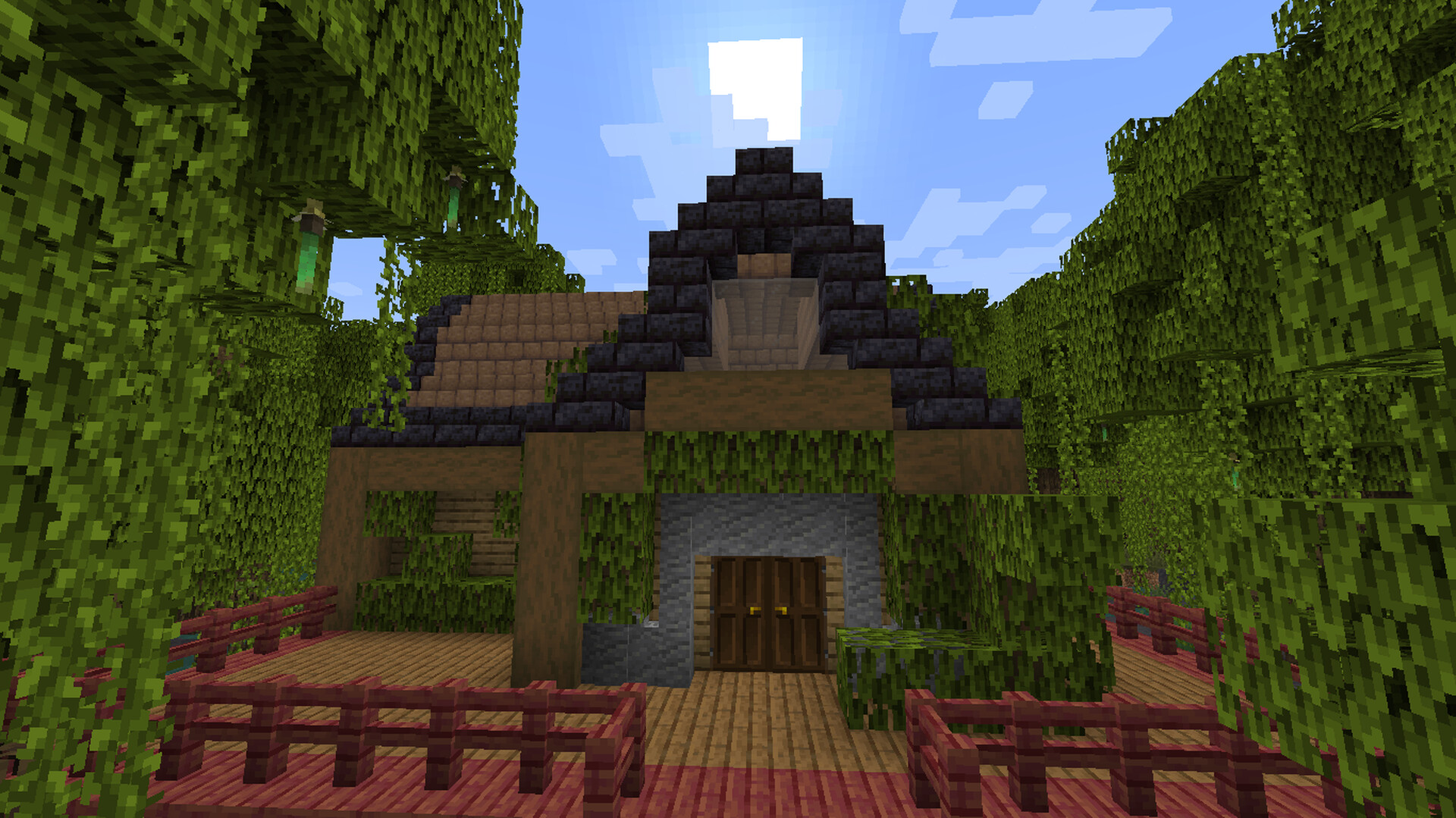the mangrove house Minecraft Map