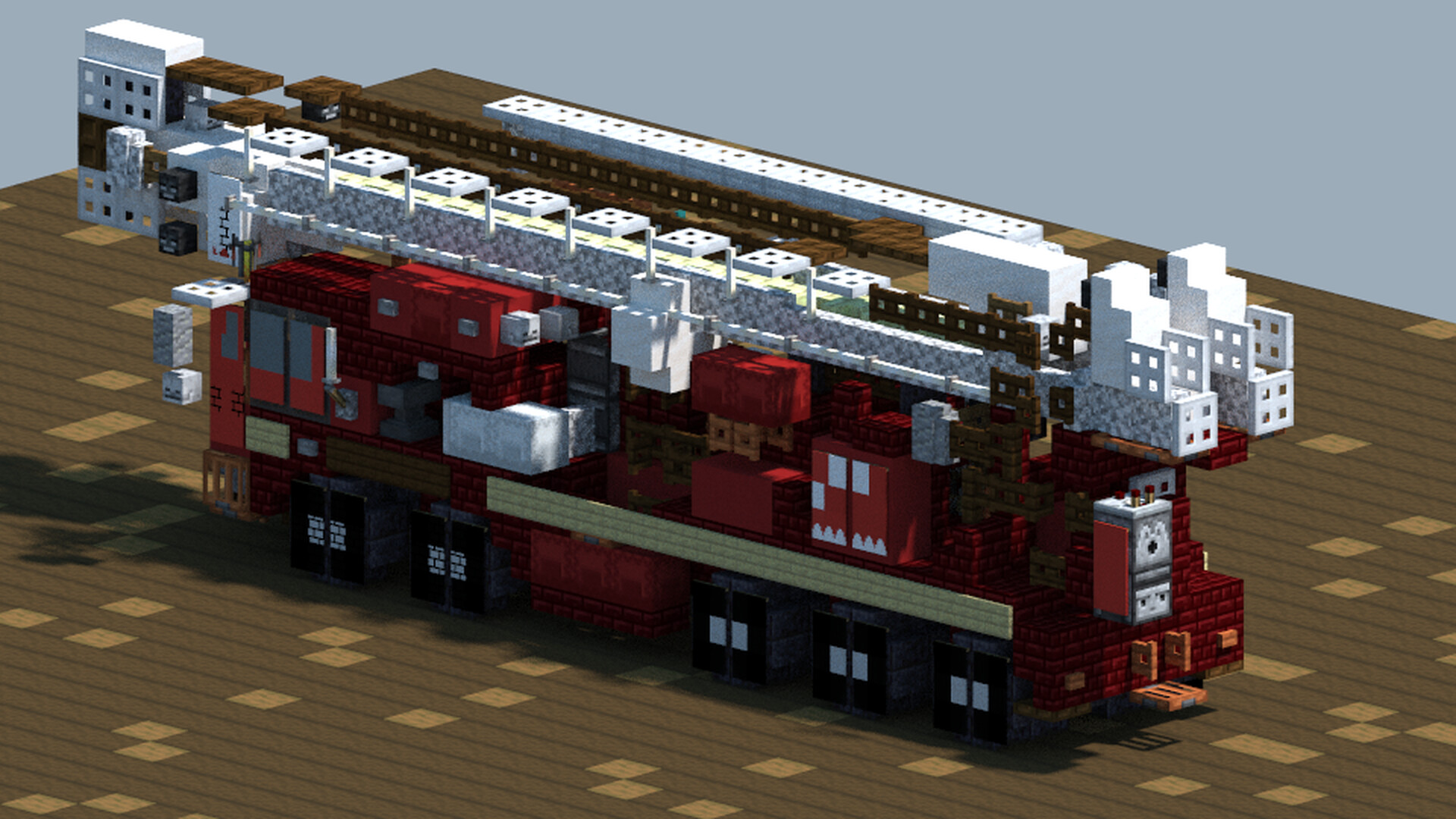 Schramm T130XD, Mobile drill rig [With Download] Minecraft Map