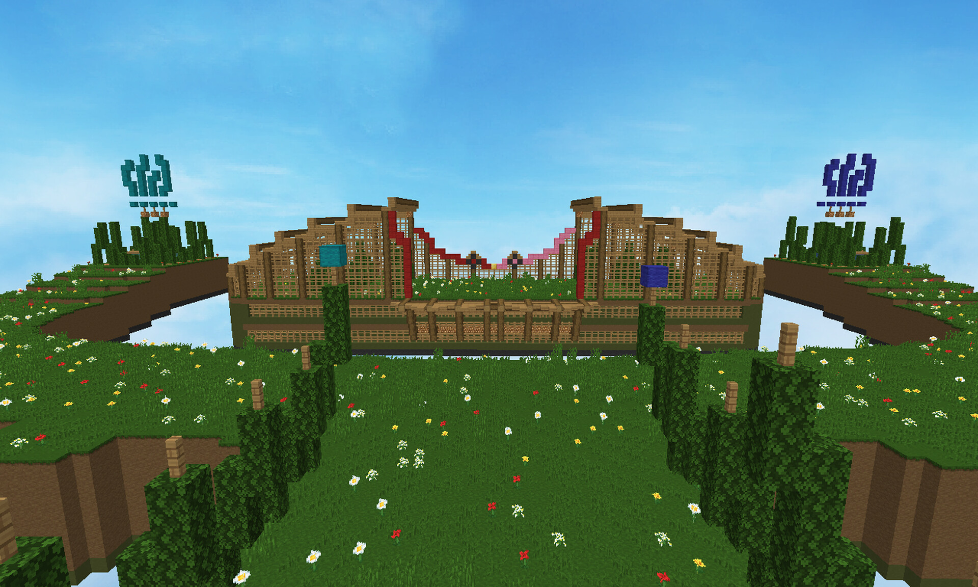 Grassin - Capture The Wool Map (CTW) Minecraft Map