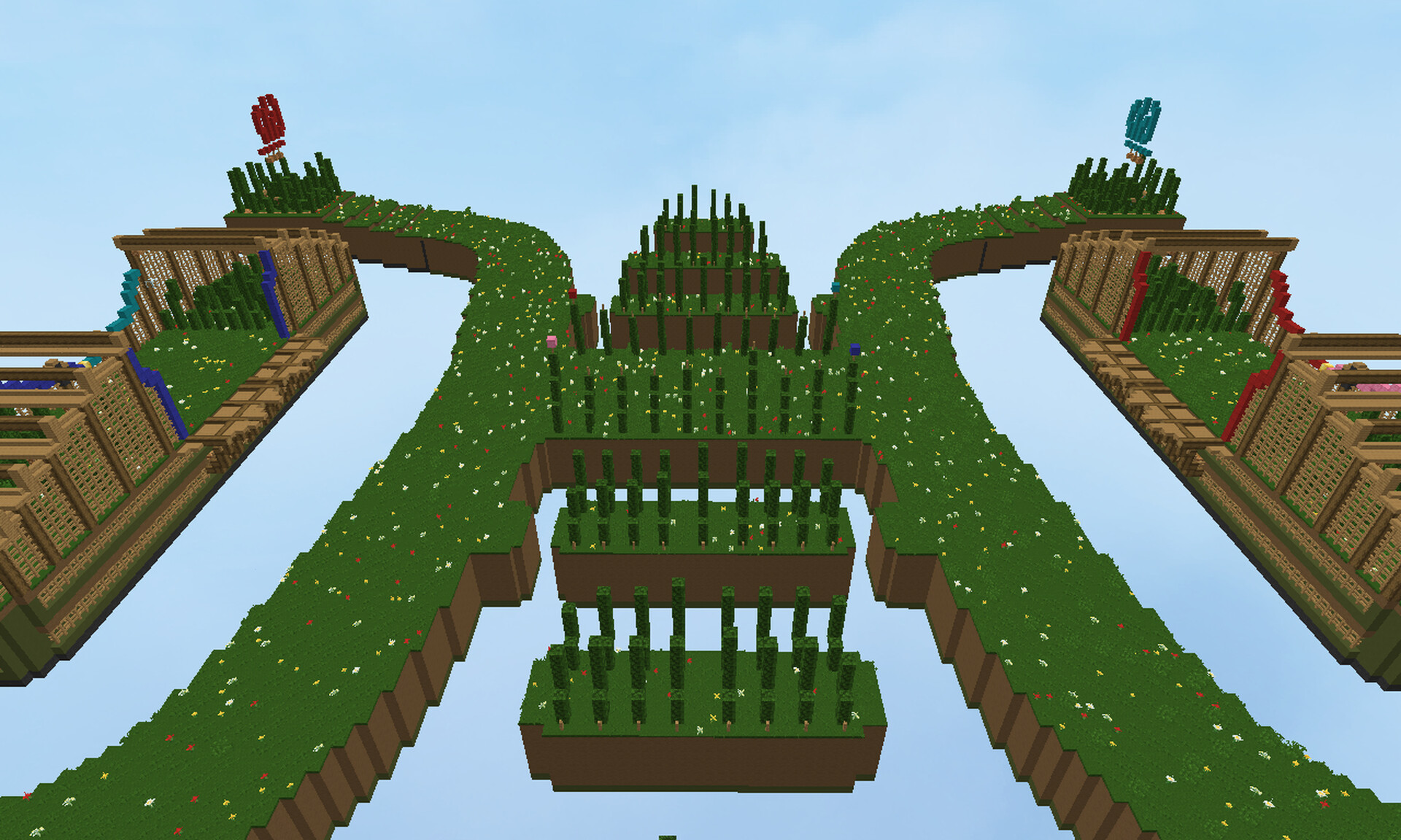 Grassin - Capture The Wool Map (CTW) Minecraft Map