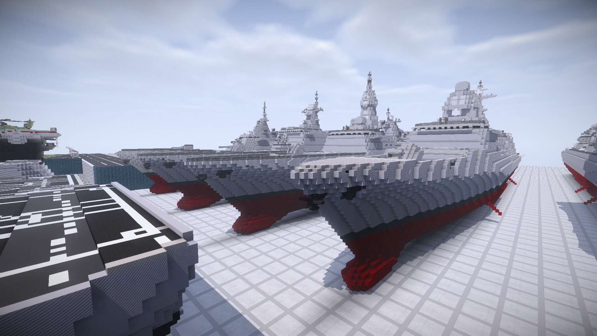 PLAN Future Frigate Type 057-054B,C,D Minecraft Map