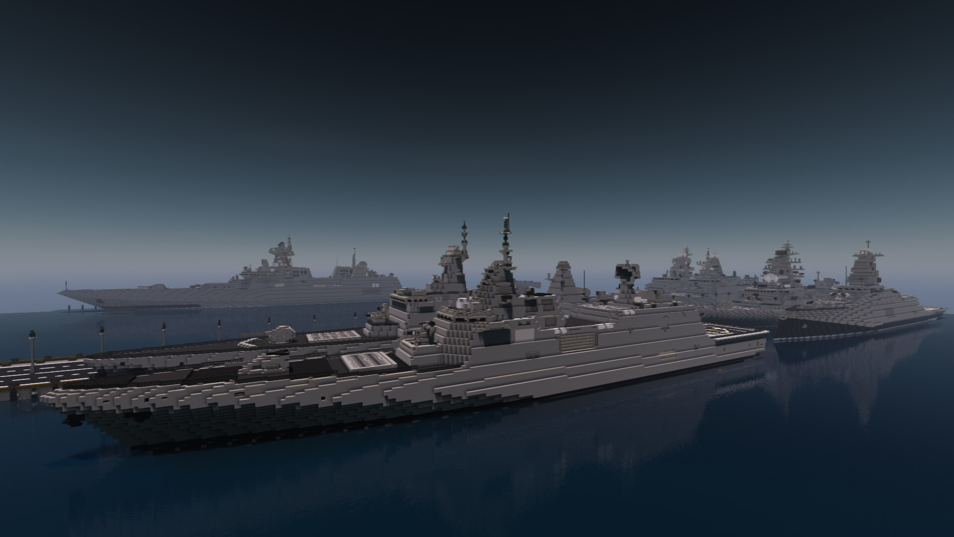 PLAN Future Frigate Type 057-054B,C,D Minecraft Map